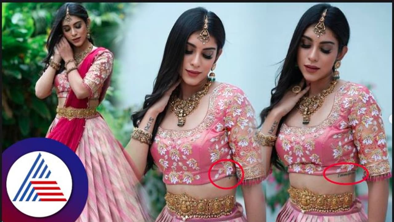 Actor Jai Jagadish daughter Vaibhavi Jagdish tattoo on waist ಸೆರಗು ...