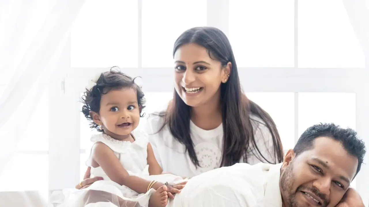 Actress Gowthami Gowda Celebrates Daughter's First Birthday | ಮಗಳ ...