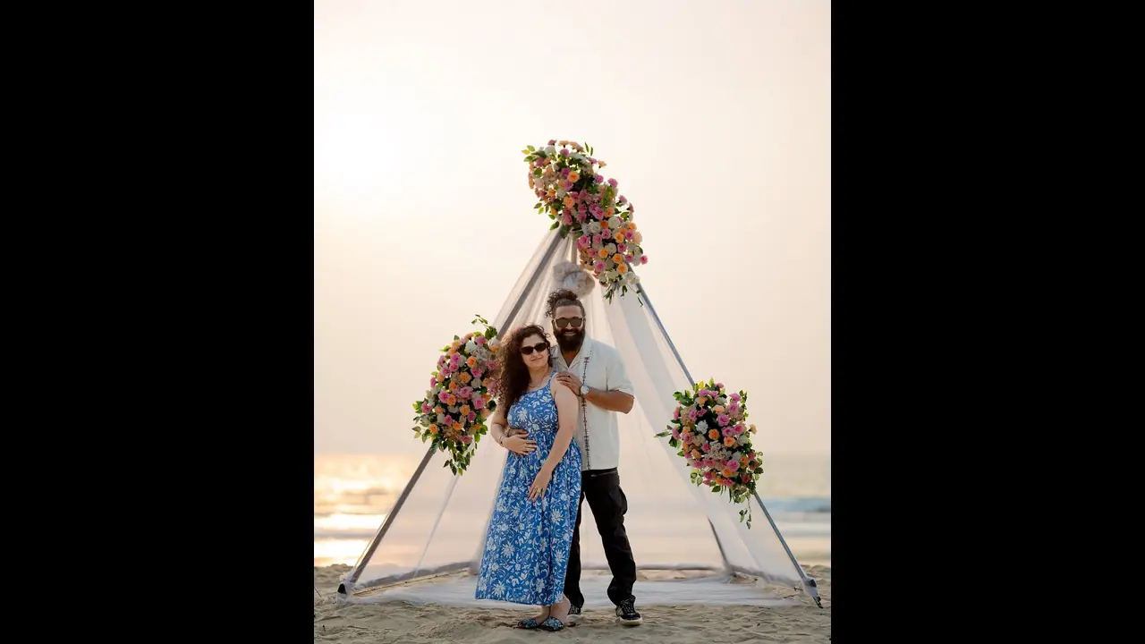Rishab Shetty and Pragati Shetty's Wedding Anniversary: A Glimpse into ...
