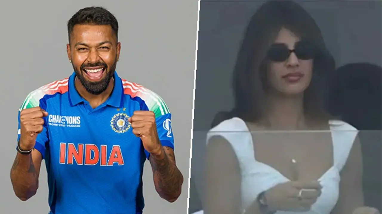 Hardik Pandya's rumoured girlfriend Jasmin Walia spotted at IND Vs PAK ...