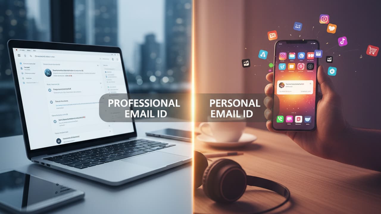 Professional vs Personal Email ID வேலைக்கு ஒரு Mail ID, பர்சனலுக்கு ...