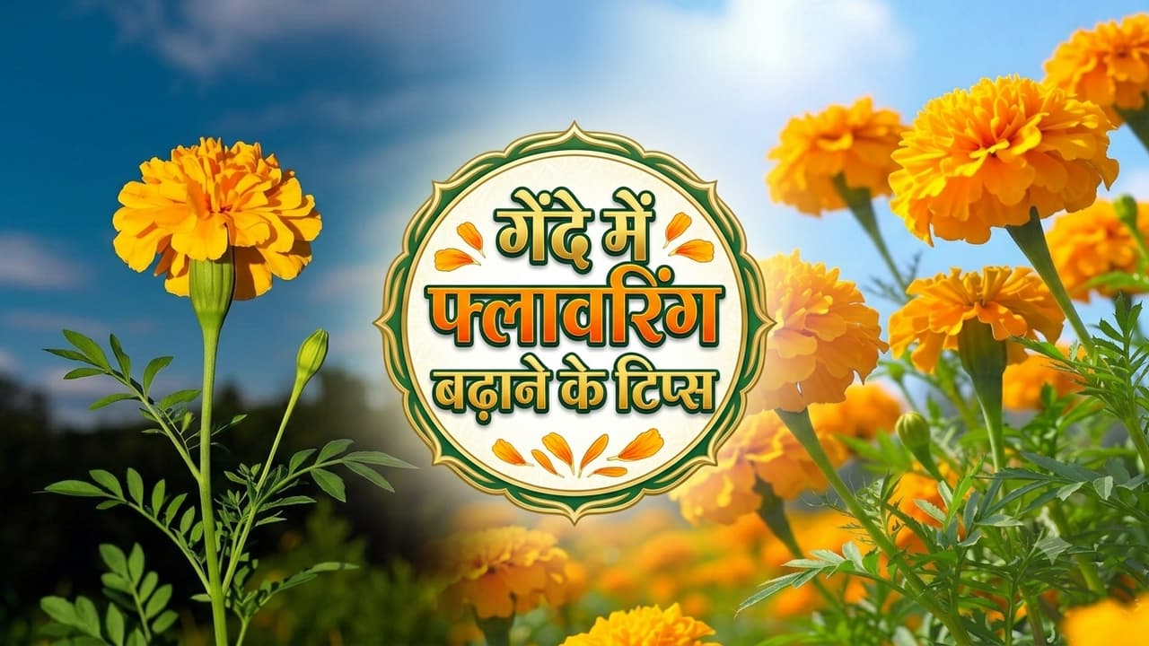 सिर्फ 1 फूल देखकर न हो जाएं खुश, गेंदे के पौधे में फ्लावरिंग बढ़ाने के ...