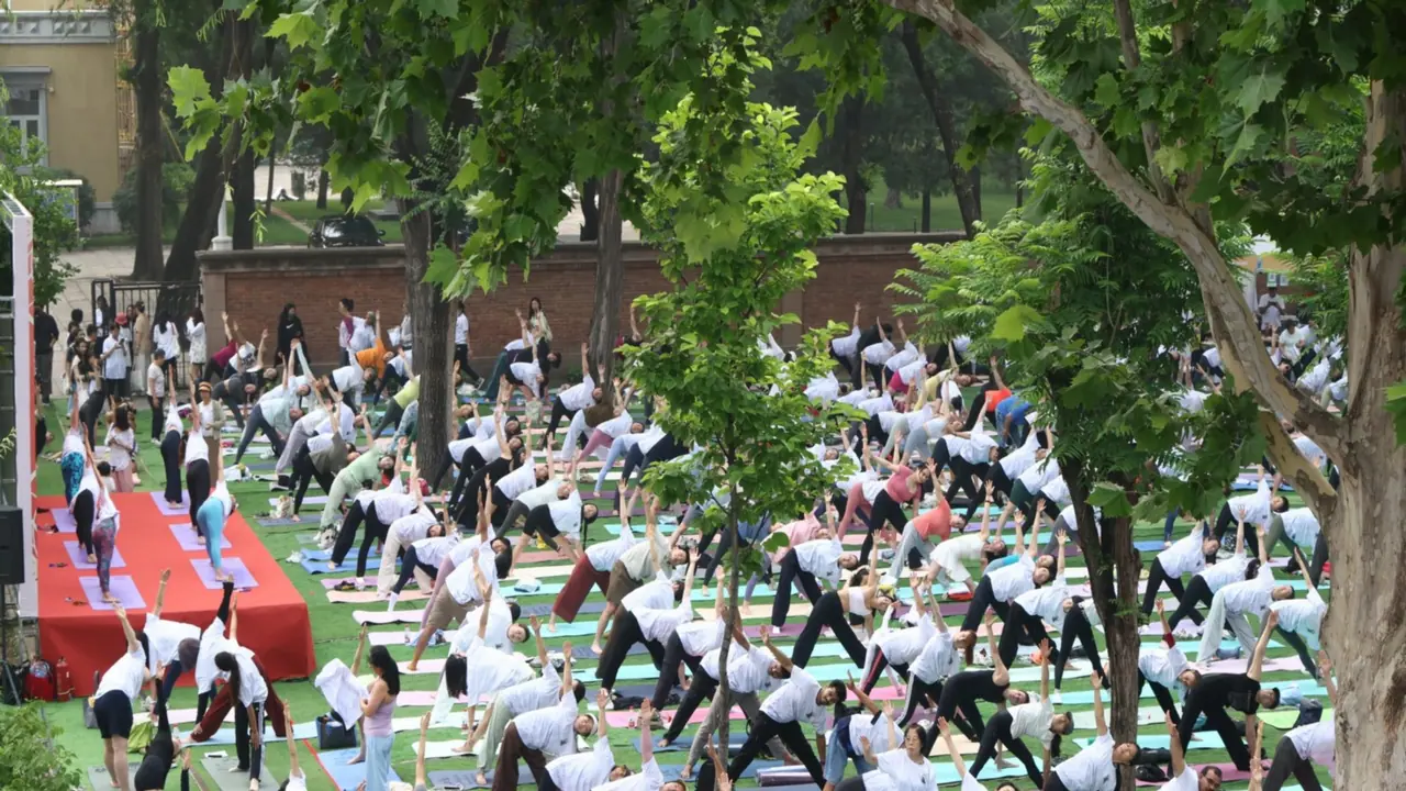 12th International Yoga Day: Indian embassies in China, Japan host ...