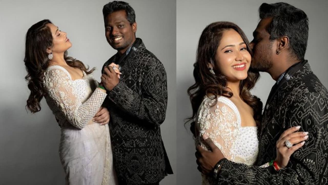 Priya Atlee Romantic Photos : ரொமான்ஸில் விக்கி - நயனை மிஞ்சிய ‘ப்ரியா ...