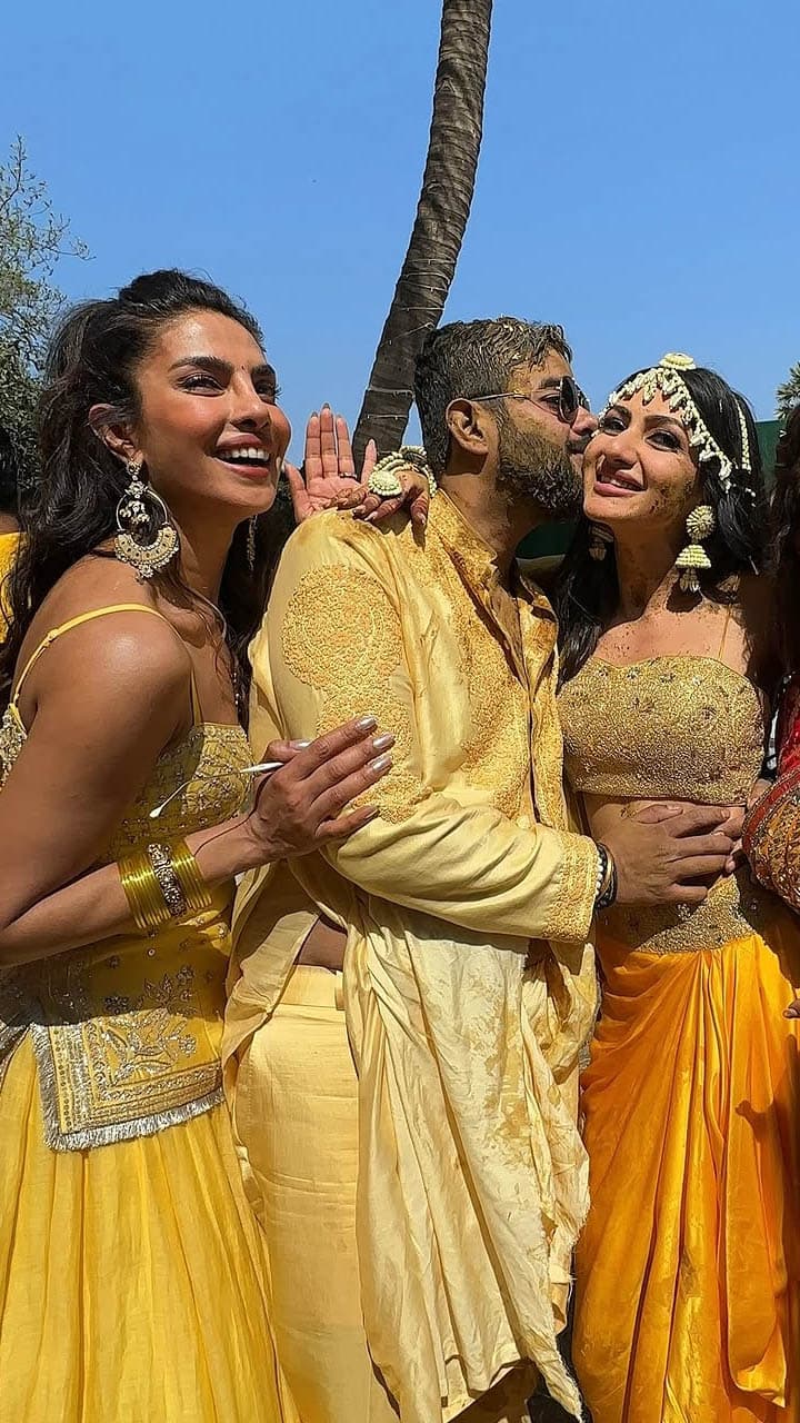 Priyanka Chopra’s brother Siddharth’s Haldi-Mehndi ceremony– PHOTOS ...