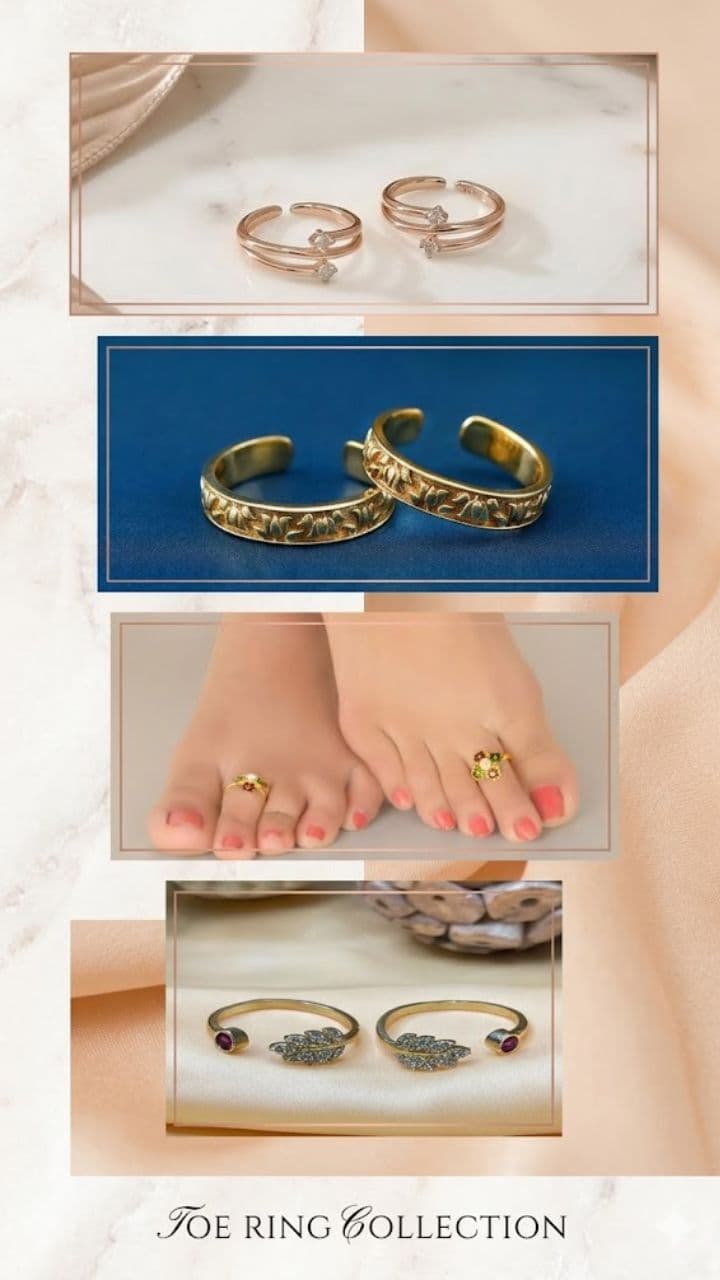 Sunehre Bichhiya Design: सुनहरे बिछिया की 5 फैंसी डिजाइन, गोल्डन शाइन ...