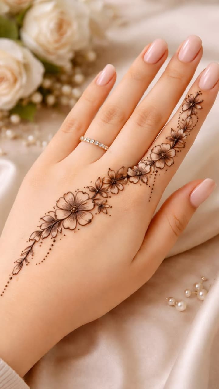 Aesthetic Mehndi: कम डिजाइन ज्यादा क्लास, 7 एस्थेटिक मेहंदी पैटर्न ...