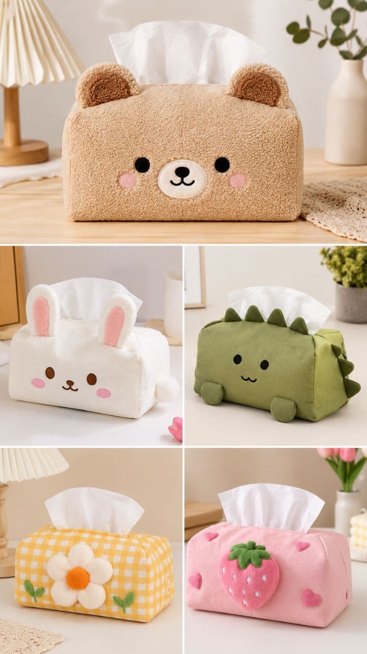 Cute Tissue Paper Holder: कार्ड बोर्ड बॉक्स नहीं, टिशू पेपर रखने के लिए ...