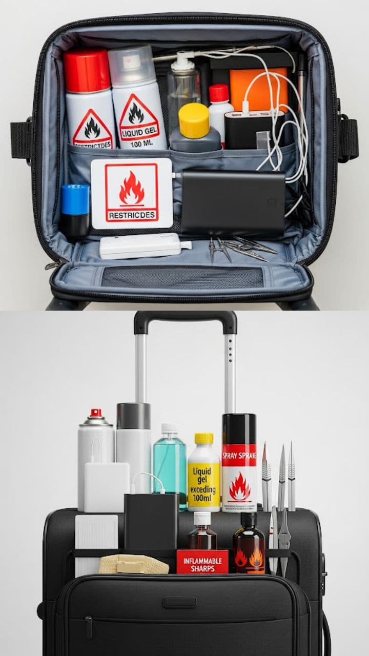 Prohibited Items in Flight In Flight: चेकइन के समय लग सकती है लंका – इन ...